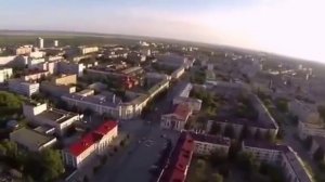 Курган с высоты птичьего полета.