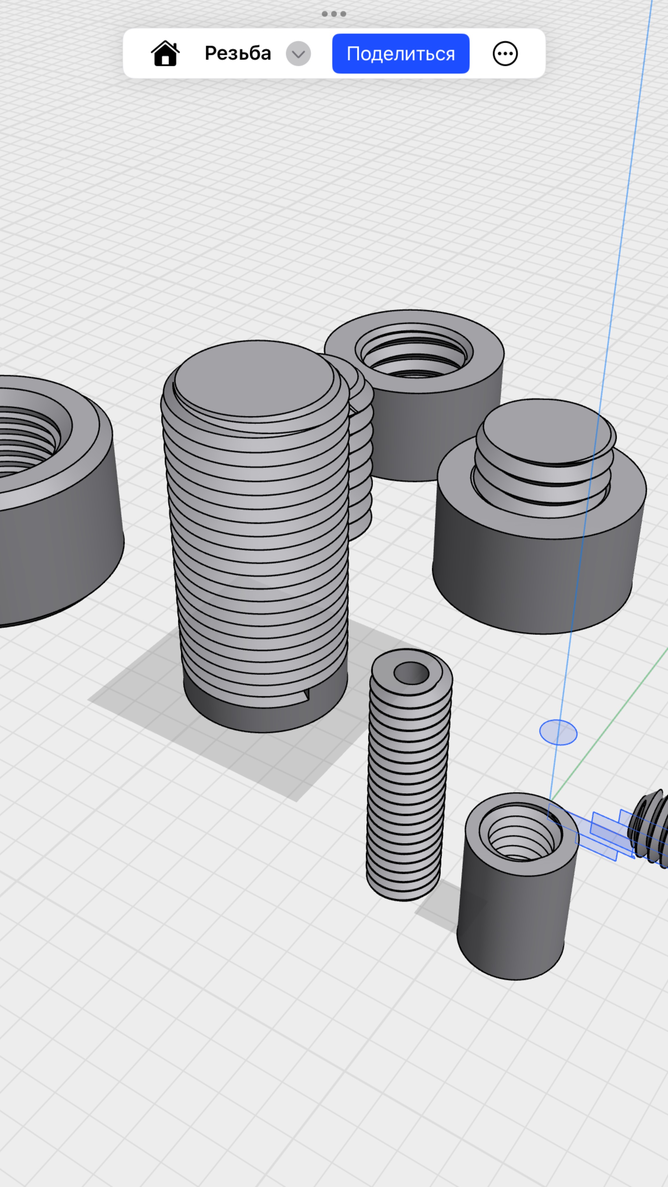 Резьба - легко! В Shapr3D