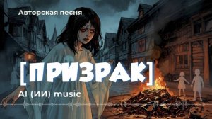 [Призрак] - про девушку с печальной судьбой - авторская песня [нейросеть]