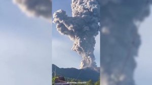 В Индонезии проснулся вулкан Марапи
