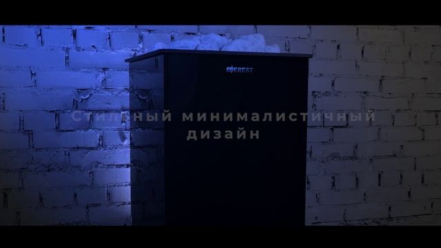 Электрические печи для бани и сауны Эверест Black Crystal
