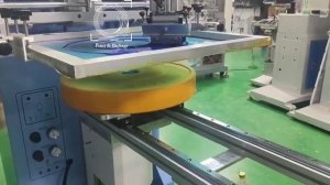 Трафаретный станок для печати по дискам для штанги