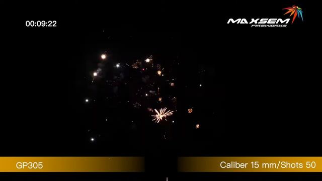 Батарея салютов "Сумашедшие огни" 0,6"  50 выстр., 5 эффектов, 35 сек
АРТ. GP305