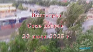 Ветер дул ... деревья ломались #Волгоград #7ветров