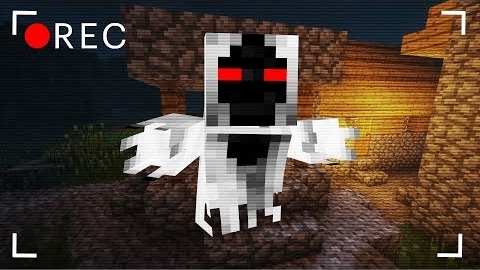 Заснял призрака в 3 часа ночи. Деревня призраков [часть 1]- страшилки майнкрафт