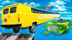 Как далеко чит тачка улетит с огромного трамплина в ГТА 5 моды? Обзор мода в GTA 5