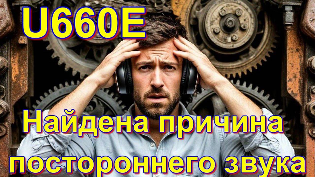 U660E Причина постороннего звука найдена !