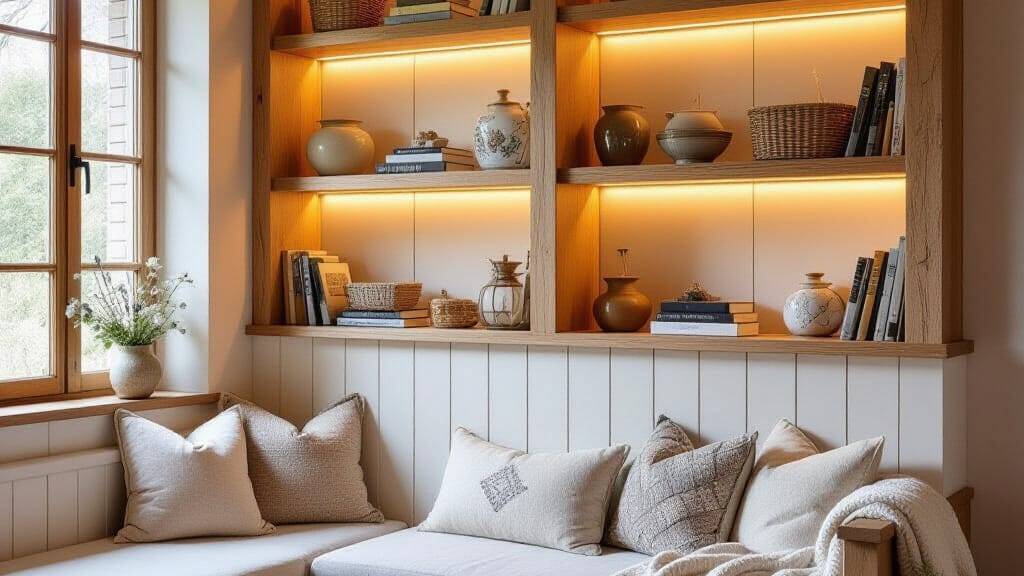 Домашний уют: строим полки своими руками🏡