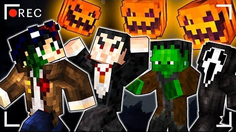 КОРОЧЕ ГОВОРЯ, МОНСТРЫ В МАЙНКРАФТ [ВОЛКИ:ЧАСТЬ 1] -ХЭЛЛОУИН В МАЙНКРАФТЕ, СТРАШИЛКИ