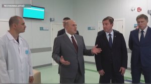 Мишустин осмотрел на Алтае строящееся модульное приемное отделение больницы / События на ТВЦ