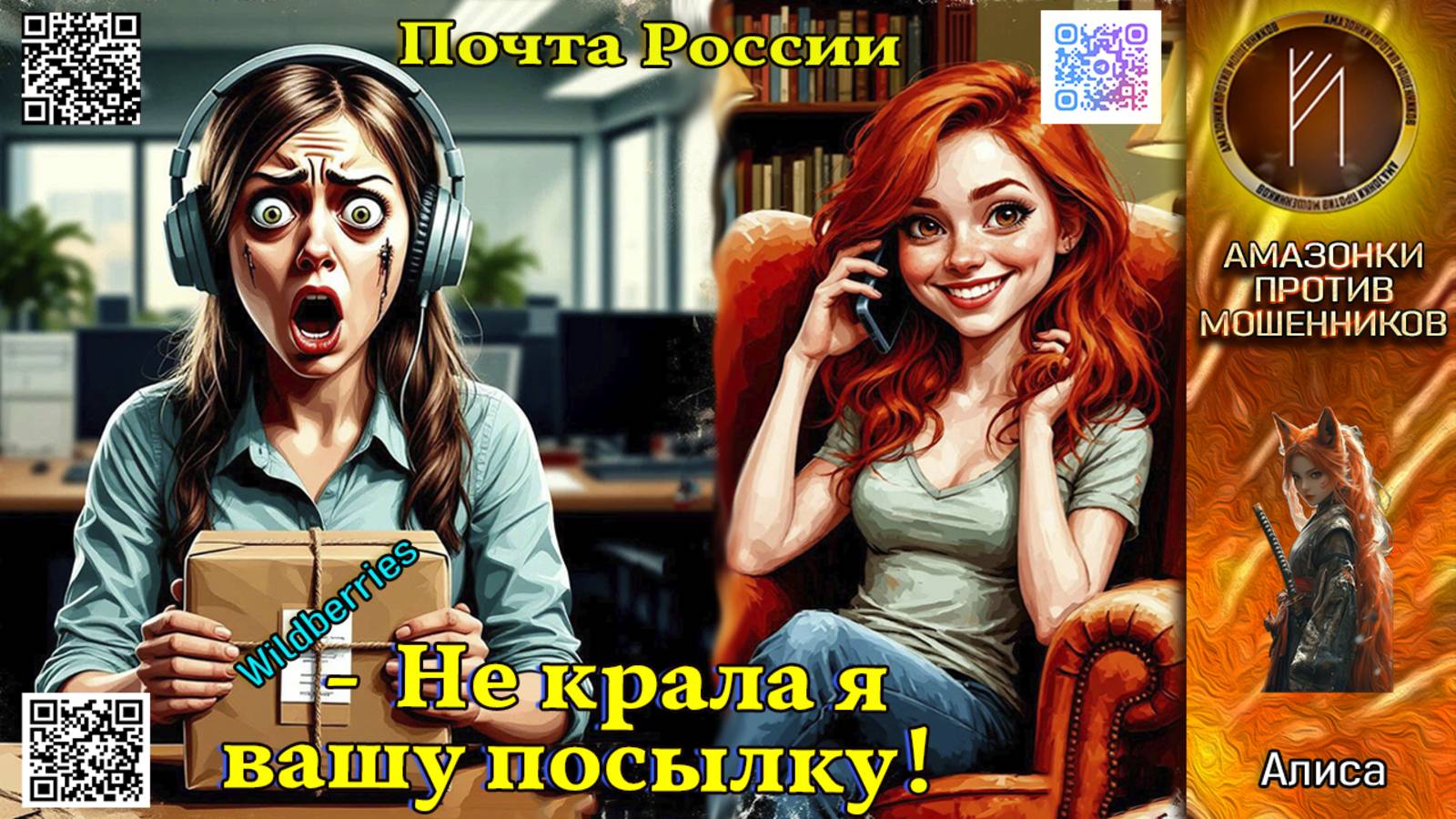 АЛИСА. Ловушка для аферистов. Телефонное мошенничество