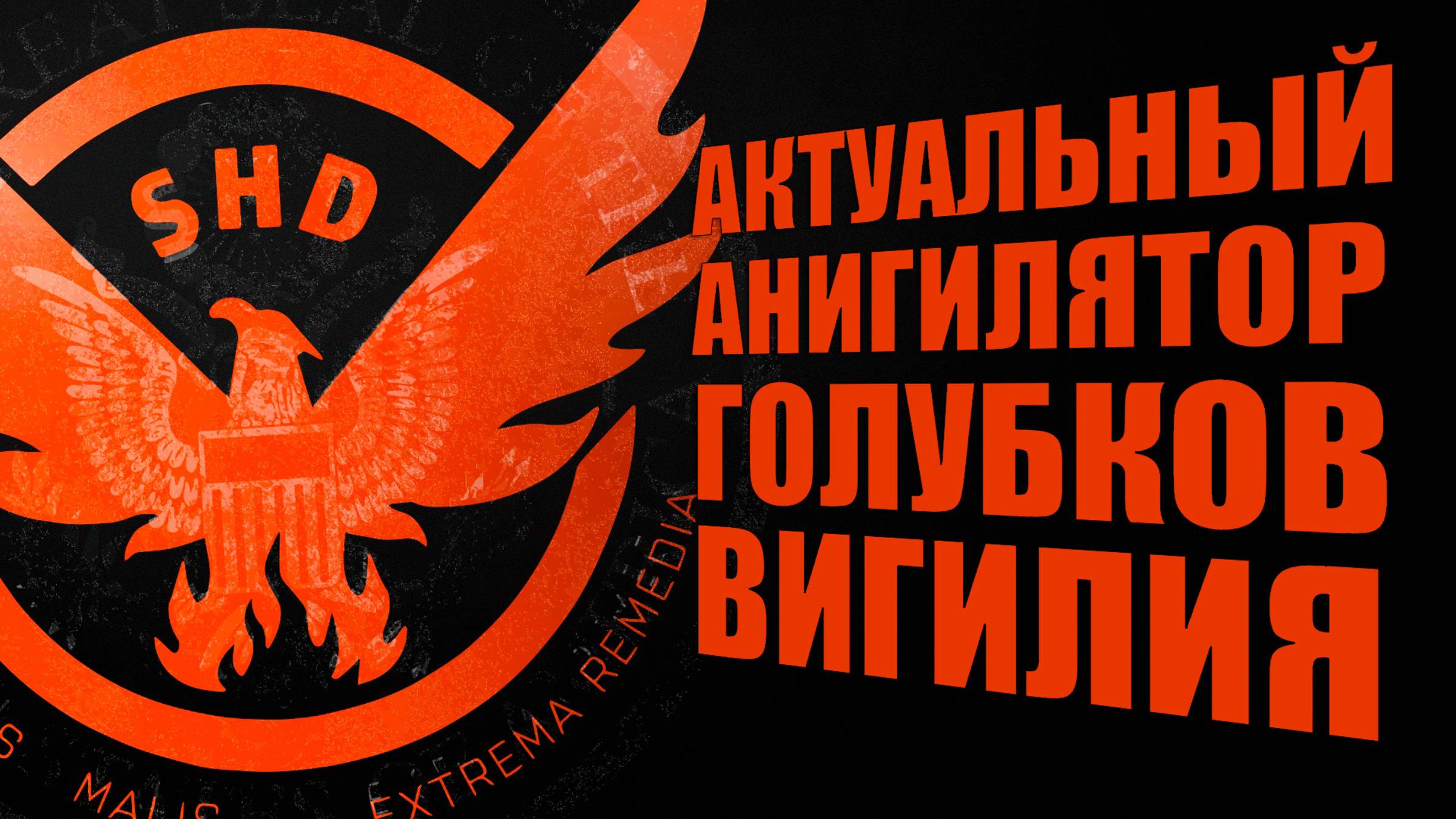 Актуальная  сборка аннигилятор Голубков через Вигилия The Division 2