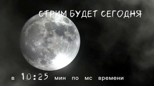 Сегодня будет стрим