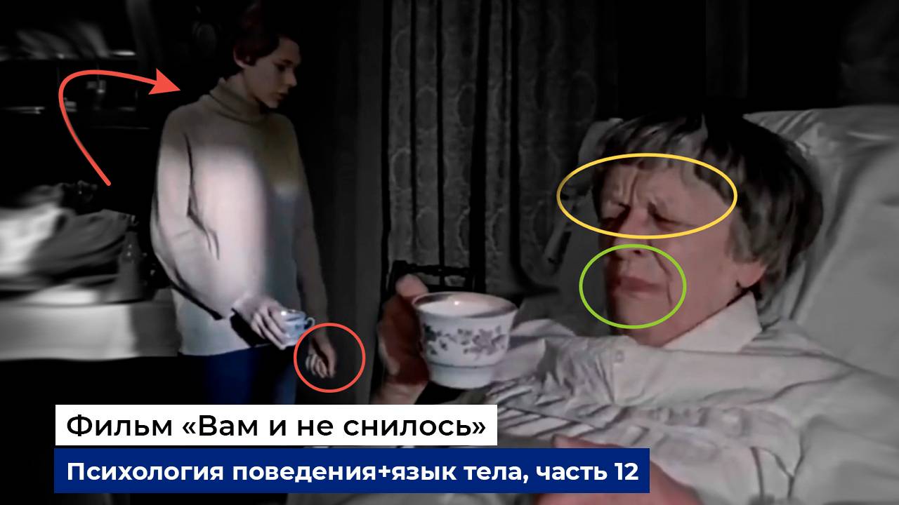 Разбор фраз и психологии поведения героев фильма "Вам и не снилось", часть 12