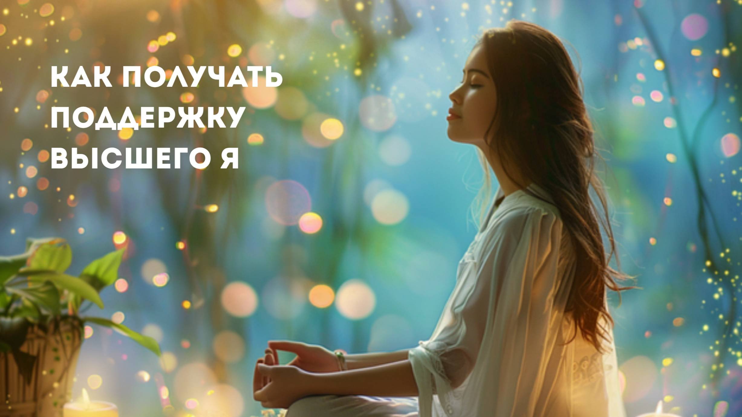 Вебинар "Как получать поддержку Высшего Я"