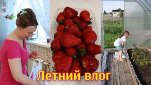 ВЛОГ / Покупки, обзор продуктов, летней одежды детям. Ужасная дорога, везде ямы. У мамы в огороде.