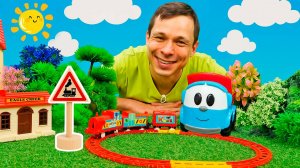 Железная дорога от Грузовичка Левы 🚂🛤️ Что делать, если поезд сошел с рельсов?