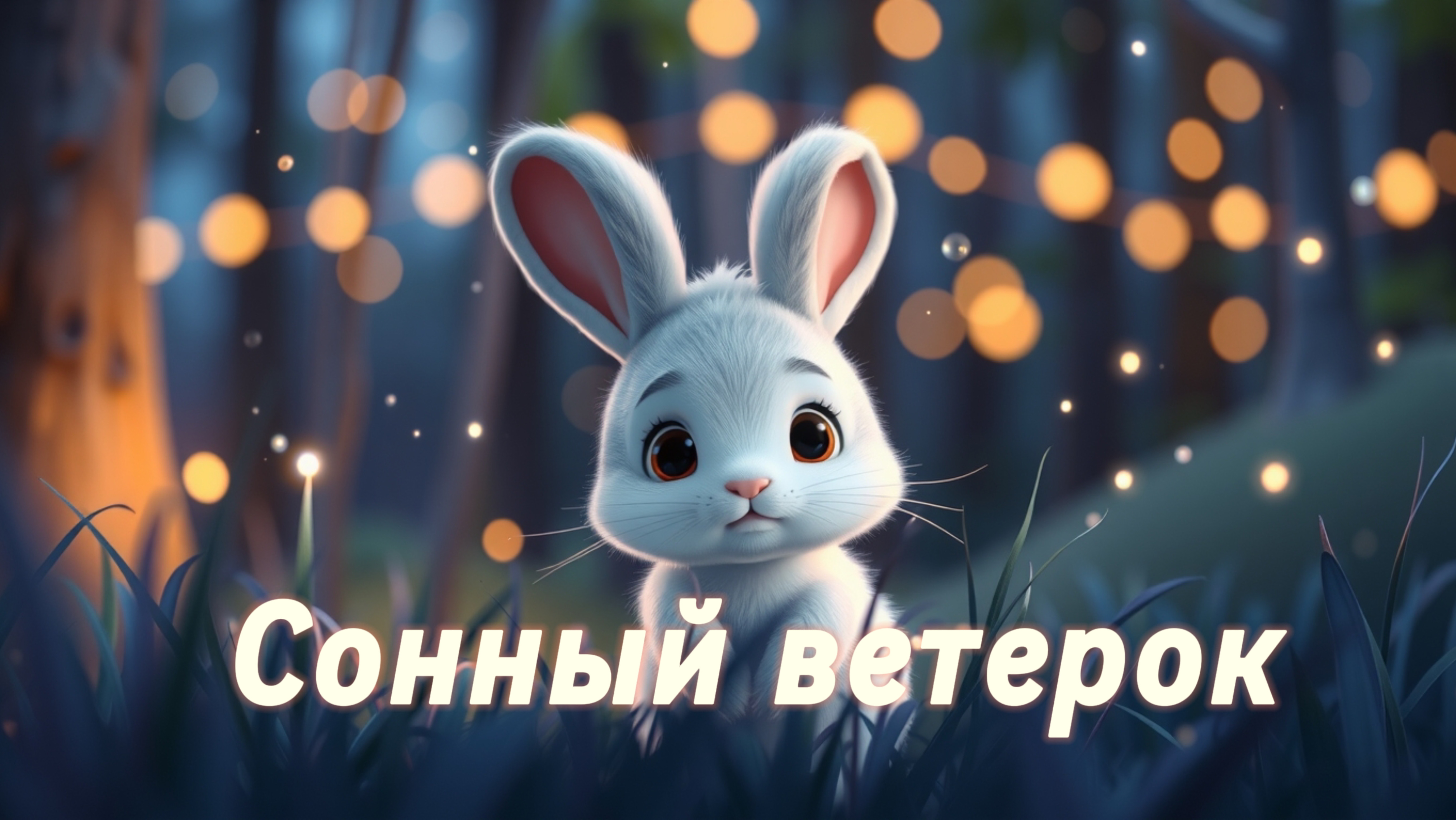 Мультфильм для детей: Пушистик и сонный ветерок — сказка на ночь