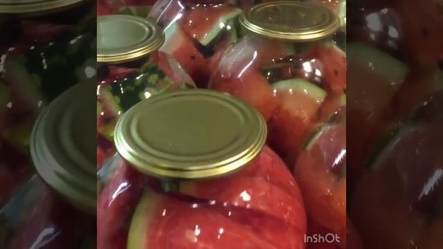 Арбузы на зиму - хрустящие и очень вскусные!!.