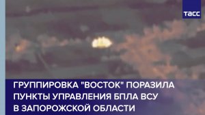 Группировка "Восток" поразила пункты управления БПЛА ВСУ в Запорожской области