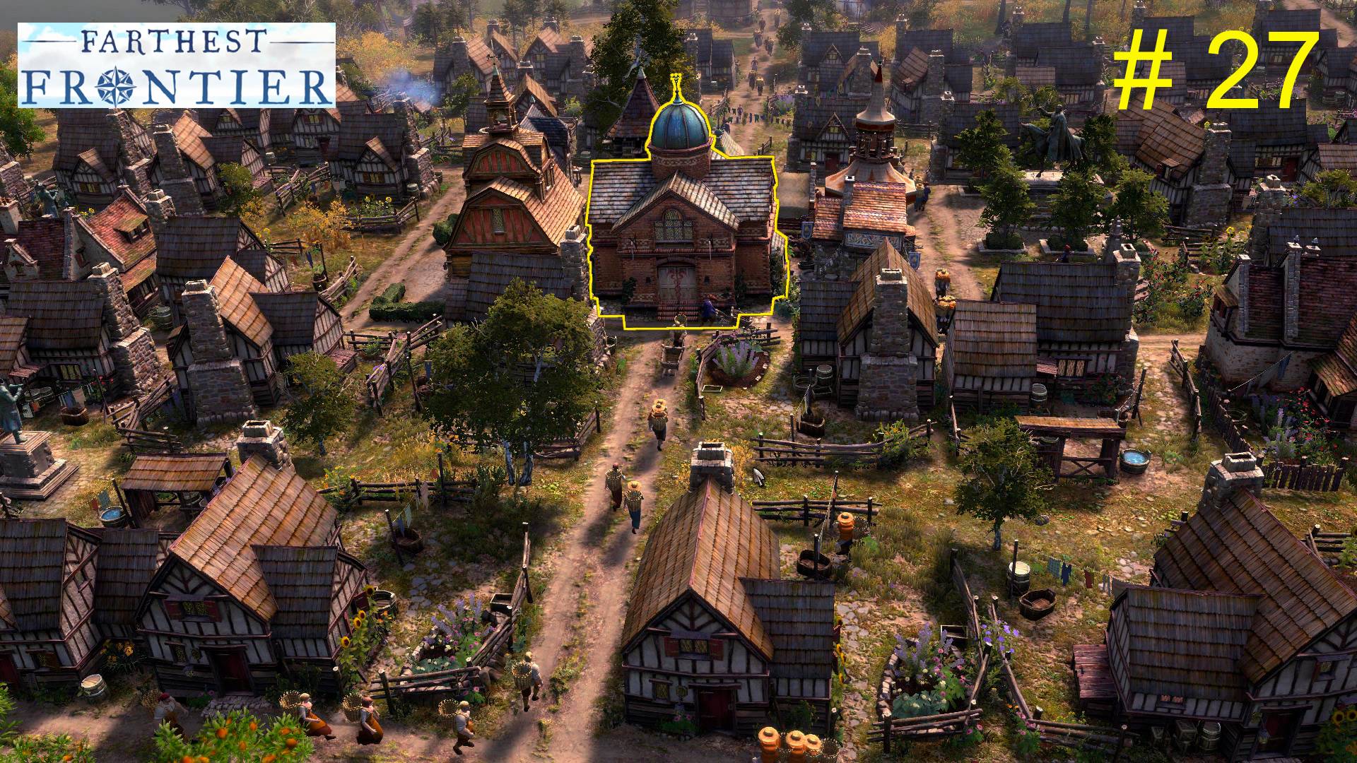 Гиперборея # 27. Строим лечебницу. Улучшаем переработку сырья. Развитие поселения. Farthest Frontier