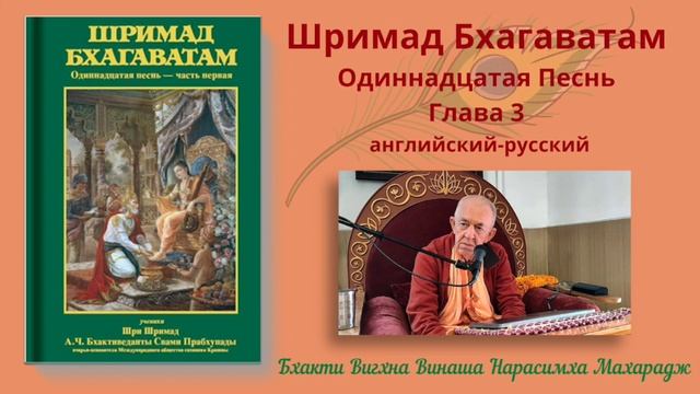 29.01.2025 - Лекция 23 - Шримад Бхагаватам, Песнь 11 - Глава 3, стихи 27-32