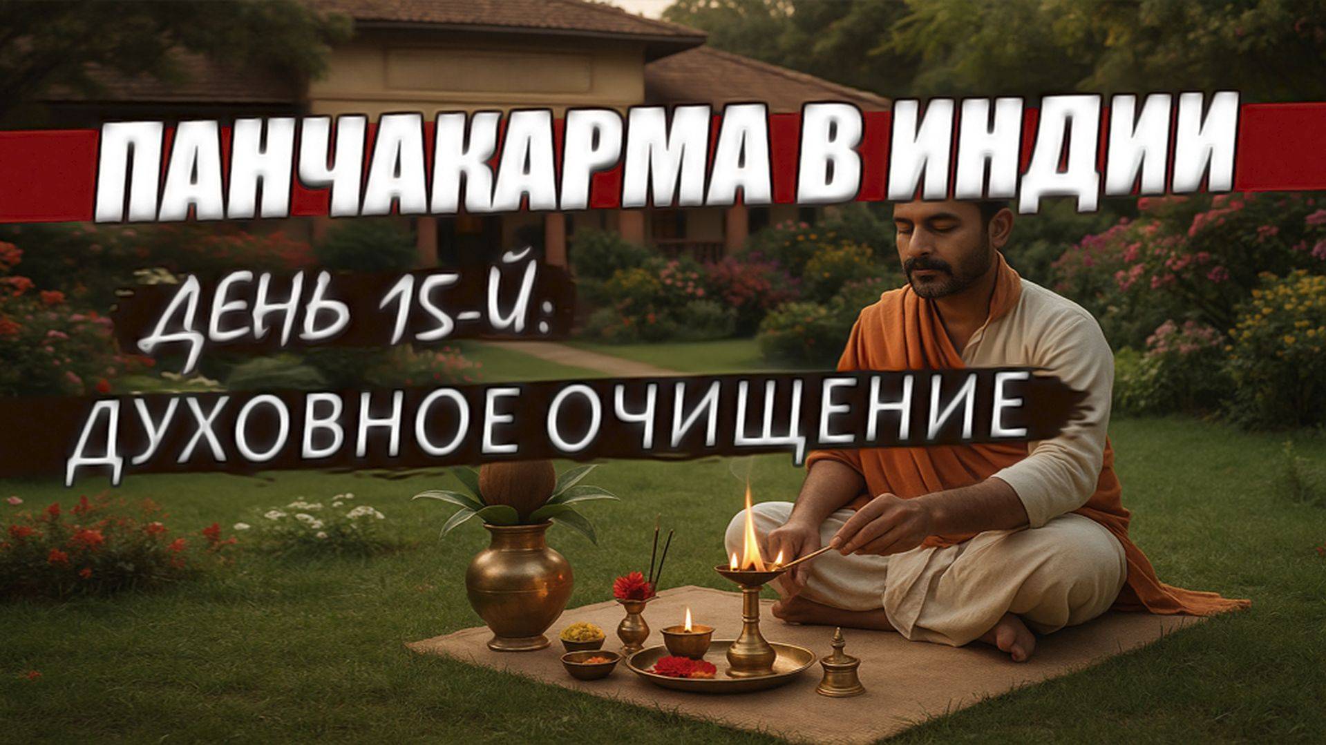 Дневник панчакармы | День 15-й: Панчакарма и духовное очищение. Сударшана Ягья и Вишну Ягья