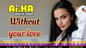 Without Your Love - AI.KA Digital Singer