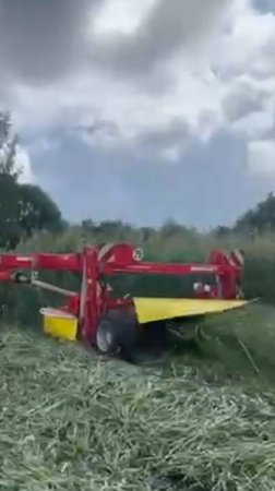 Прицепная косилка NOVACAT 307 T RC от POTTINGER работает на совесть