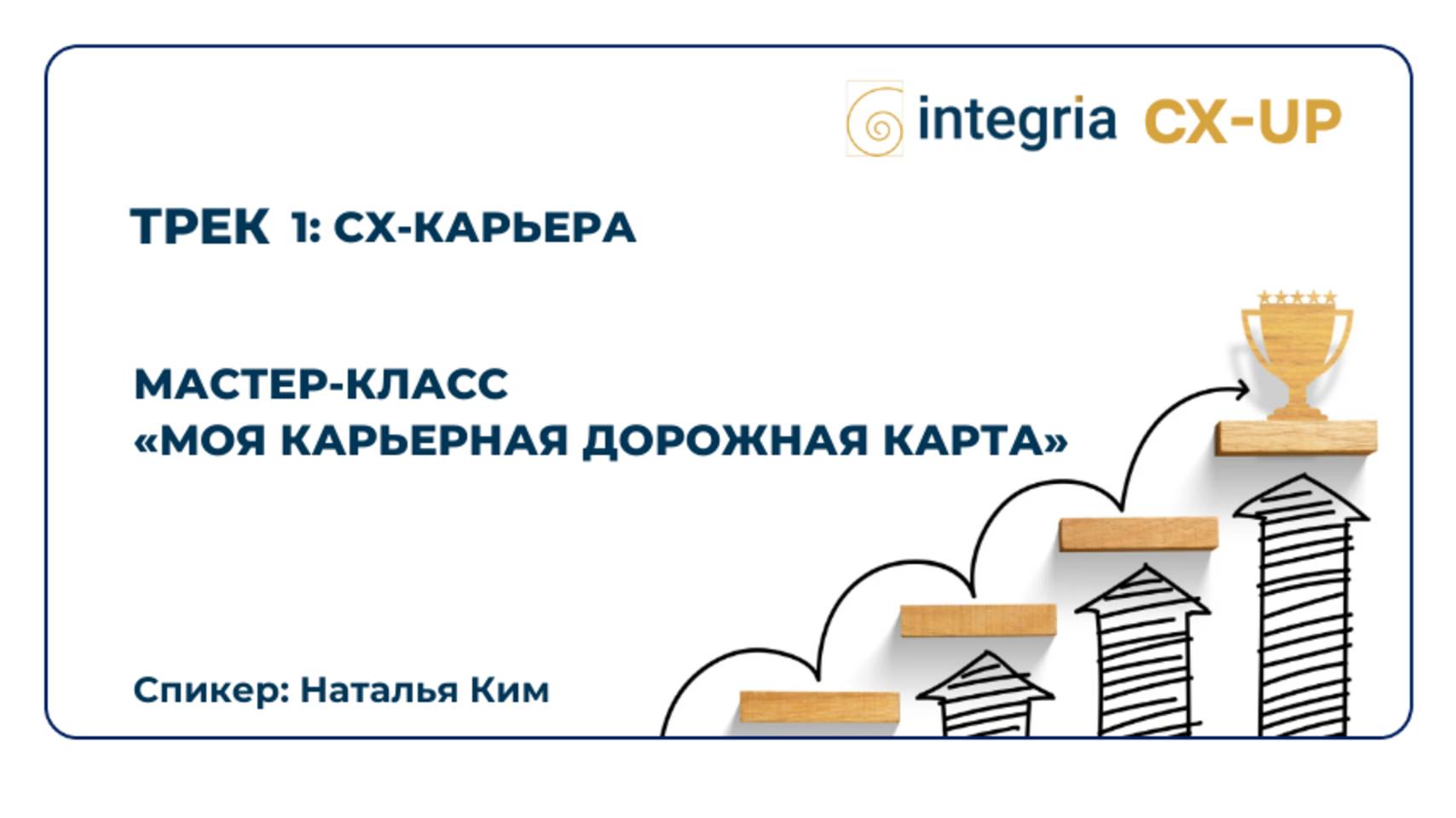 Трек 1. Практический масте-класс «Моя карьерная дорожная карта»