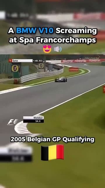BMW V10 + Spa = живой звук