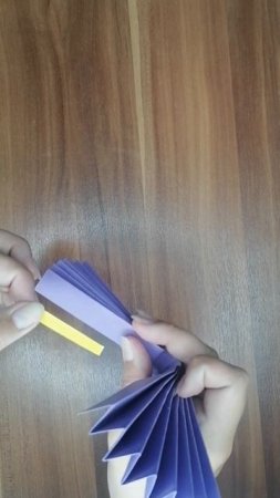 ☀️ Спасаемся от жары!  Делаем веер из бумаги!#рукоделие #diy #веер #избумаги #бумага #своимируками
