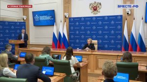Пресс-конференция Председателя Совета Федерации Валентины Матвиенко по итогам весенней сессии - 2025