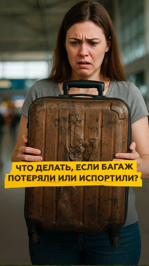 Что делать, если ваш багаж потеряли или испортили?