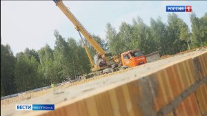 Здание новой поликлиники для взрослых в Костроме показалось из-под земли
