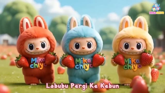 LABUBU и клубника