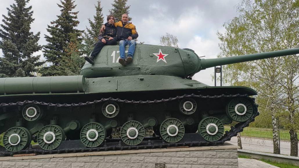 Мир танков. Взводные бои с мл.сыном Денисом на Ушатайке у Серёги