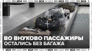 Сотни прилетевших во Внуково пассажиров остались без своего багажа - Москва 24