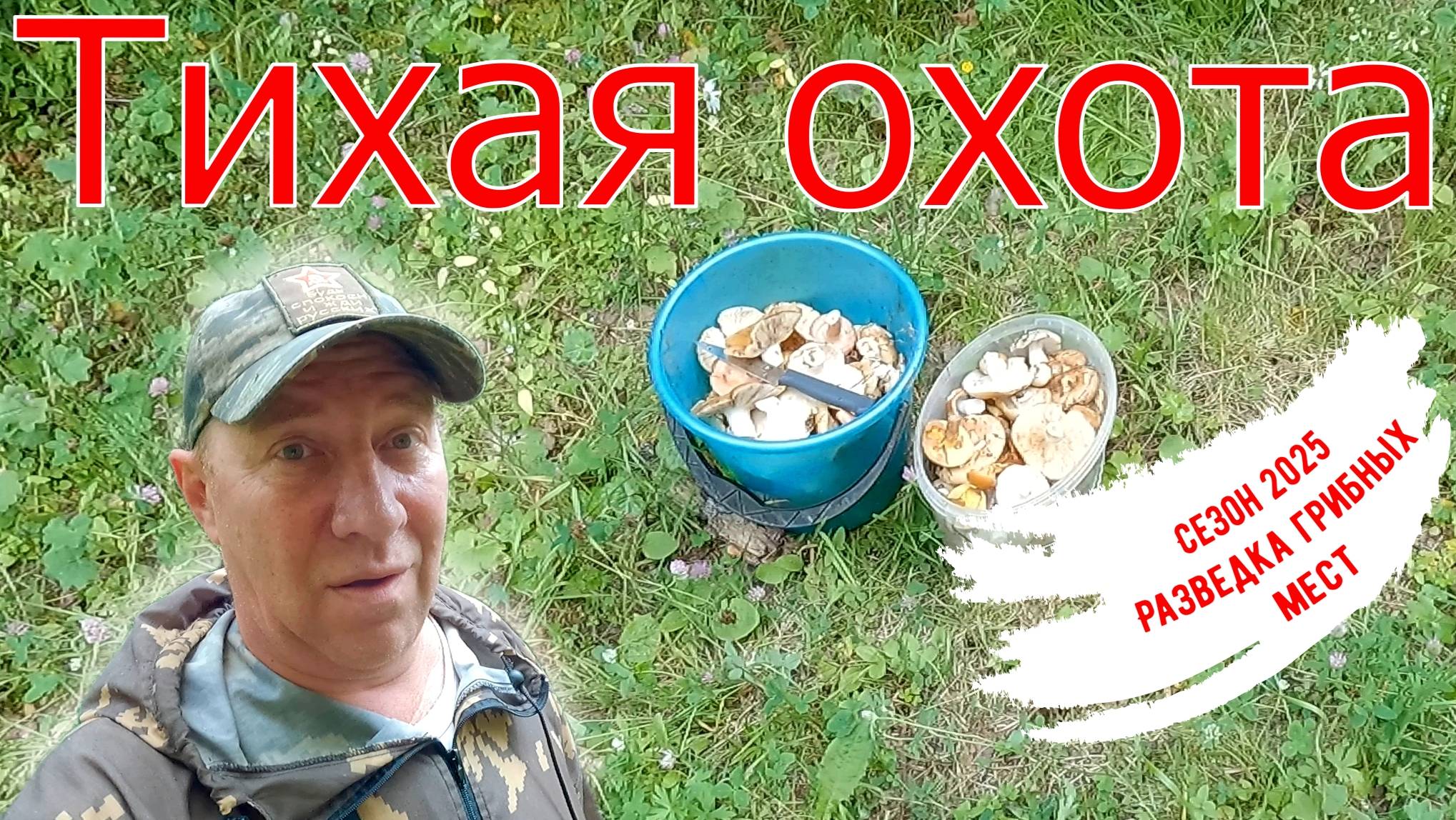 Тихая охота. Разведка грибных мест. Начало грибного сезона. Июль 2025.