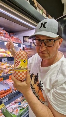 Очень вкусная колбаса, Сало, Сосиски В Германии от Dymow. Kaufland, Kliver