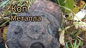 Весь металл был у пруда . Коп в старой деревне.