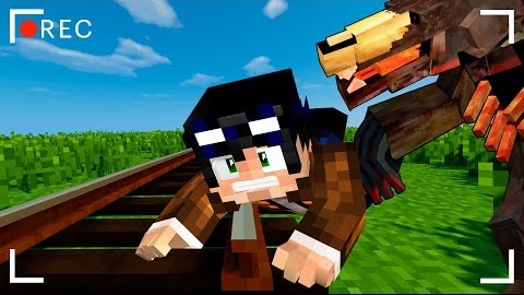 БОЙСЯ ЖЕЛЕЗНОЙ ДОРОГИ ТАИНСТВЕННЫЙ ЛЕС [ЧАСТЬ4]- СТРАШИЛКИ МАЙНКРАФТ