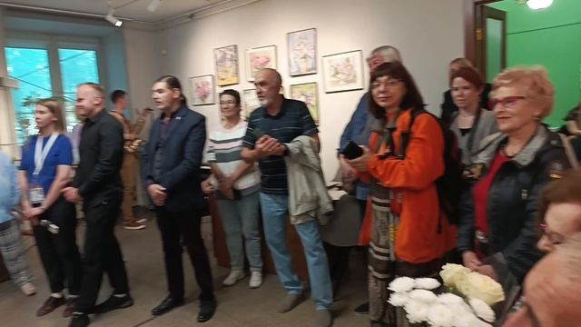 В музее художника Б.Я. Ряузова уже состоялось открытие выставки "Акварели Галины Лашук"