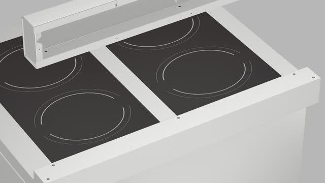 Плита индукционная 700 серии INDOKOR IN3500/5000-4PRO напольная закрытая