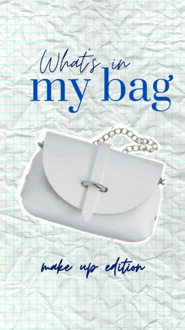What's in my bag? Makeup edition! // English Vocabulary
