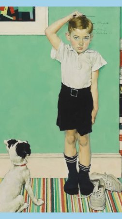 🤣🎨Юмористические картины Нормана Роквелла