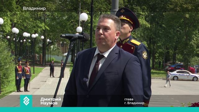 В военно-патриотическом сквере Владимира открыли памятник генералу-аншефу Ивану Бутурлину