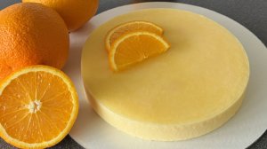 АПЕЛЬСИНОВЫЙ МУСС🍊 муссовая прослойка для торта⭐️