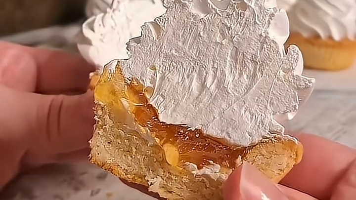 Пирожное «Корзиночка»...🍰😋    Рецепт в описании ✍️