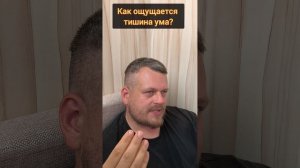 Как ощущается тишина ума? #просветление #Пробуждение #осознанность #тишина #тишинаума